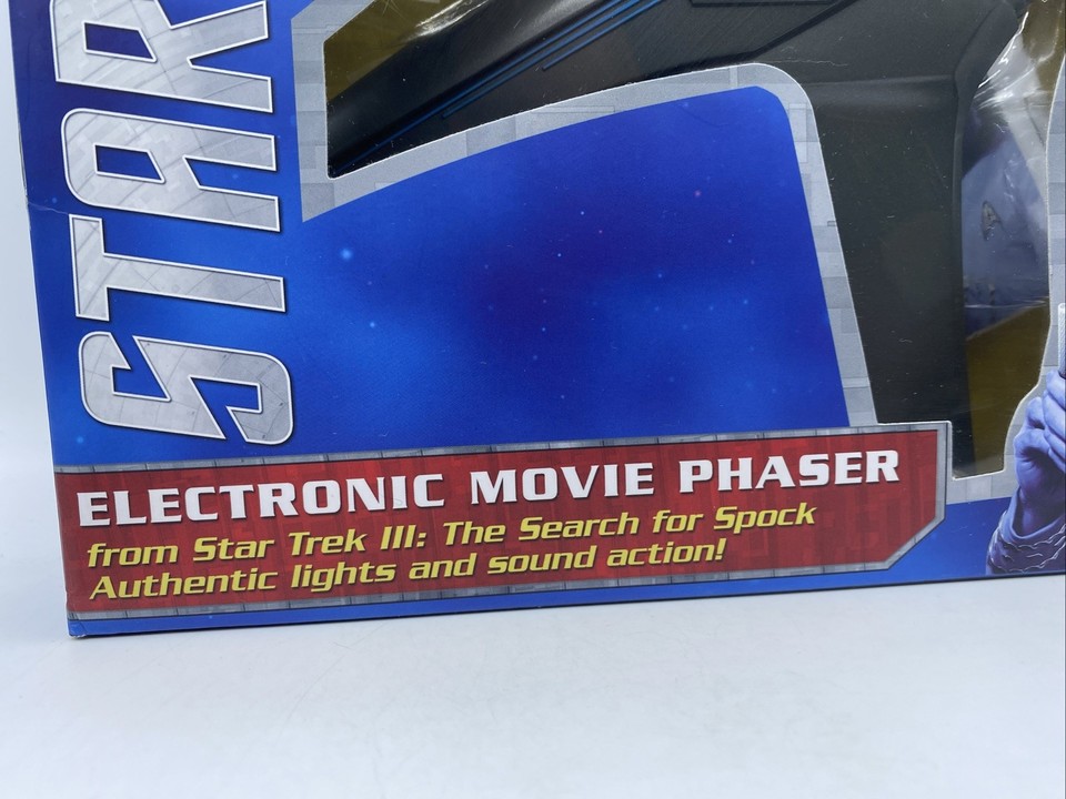 Star Trek III The Search For Spock ELECTRONIC MOVIE PHASER Art Asylum ...