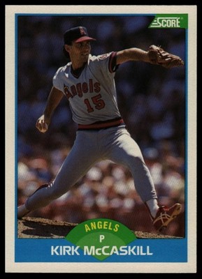 1989 Score #181 Kirk McCaskill | eBay