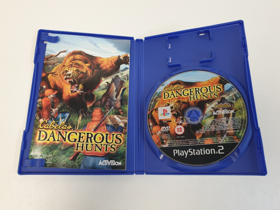 CABELAS DANGEROUS HUNTS PS2 Game (Sony PlayStation 2) PAL UK FREEPOST ...