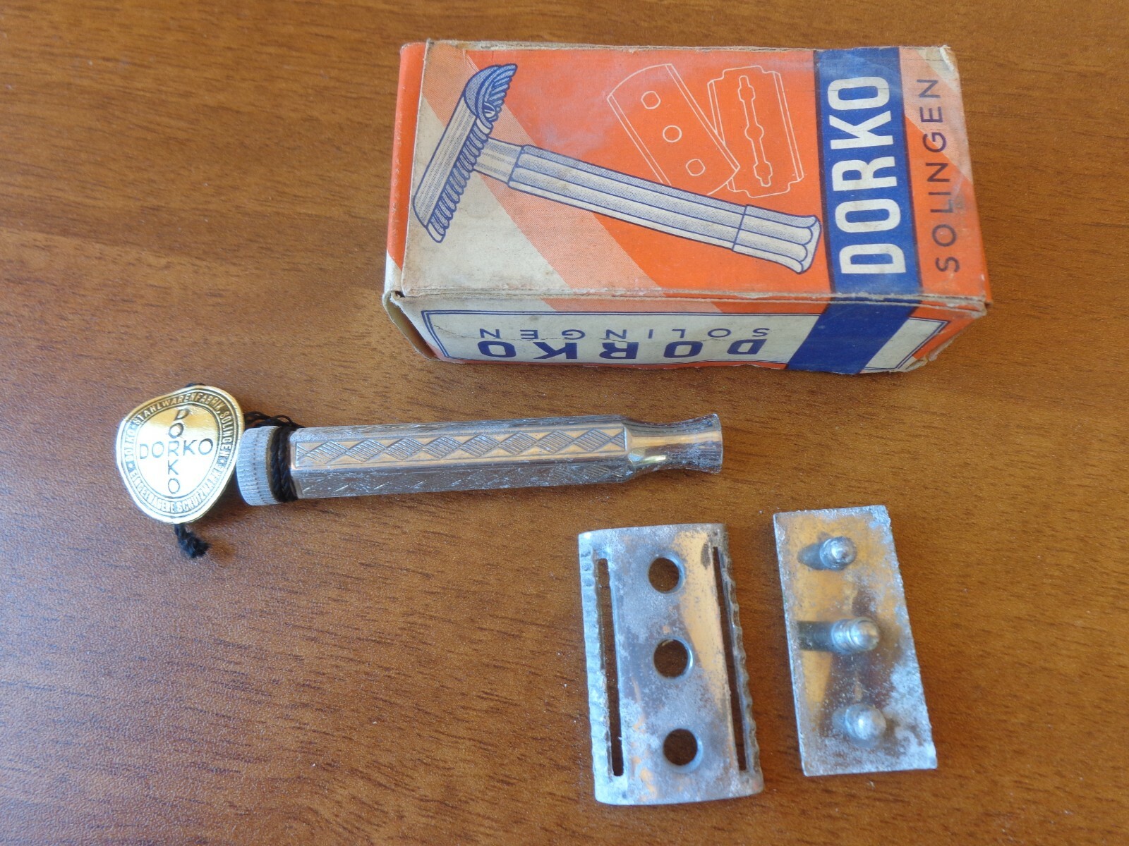 VTG NOS RARE WW2 WWII GERMAN WEHRMACHT ARMY SOLINGEN "DORKO" SAFETY ...