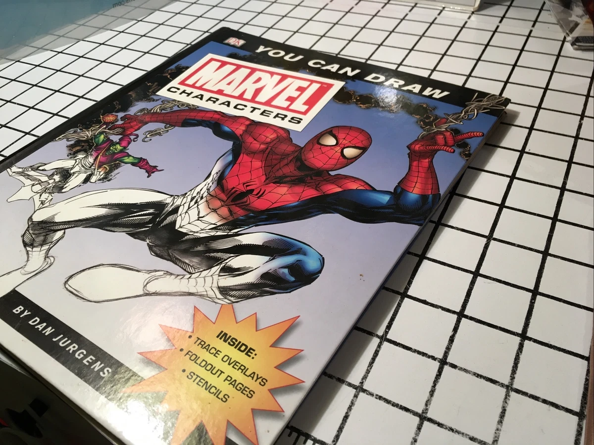 How To Draw Marvel Characters Book