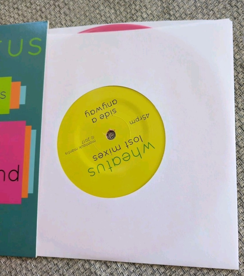 Wheatus - Lost Mixes Ltd Numbered 7" Pink Vinyl Anyway / Fair Weather ...