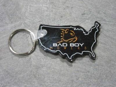 402-0003-02 Bad Boy Mowers USA Keychain - Black | eBay