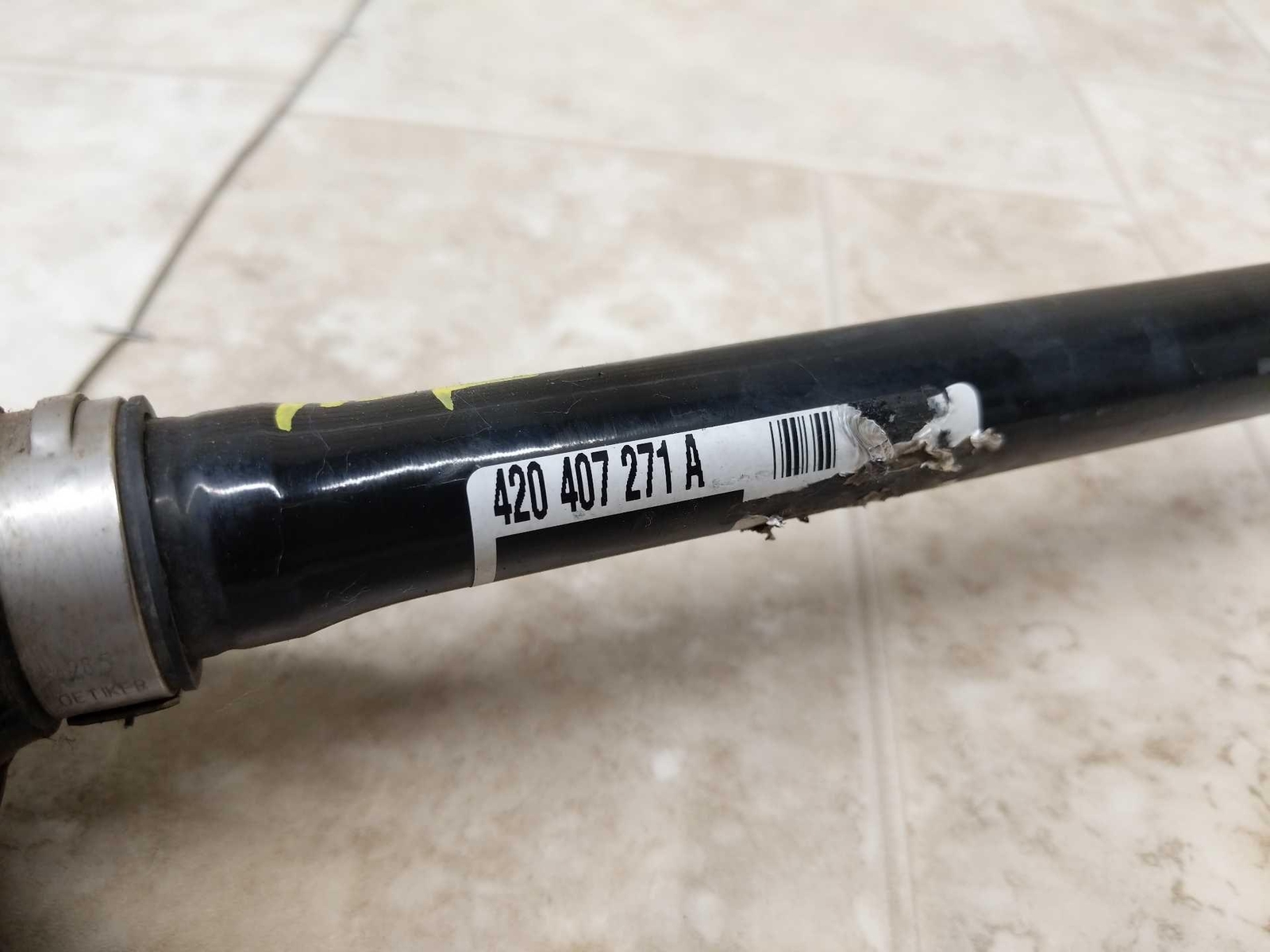 2017 Audi R8 5.2l V10 Front CV Axle Shaft Assembly 2018 OEM 420407271A ...