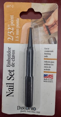 Dasco Pro 2/32" Point 1.6mm Nail Set Punch | eBay
