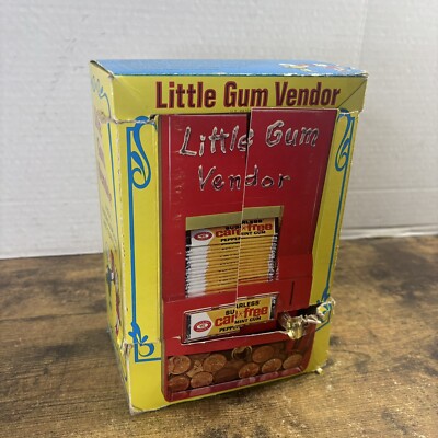 VTG “Little Gum Vendor” Mini Coin Operated Gum Vending Machine By ...