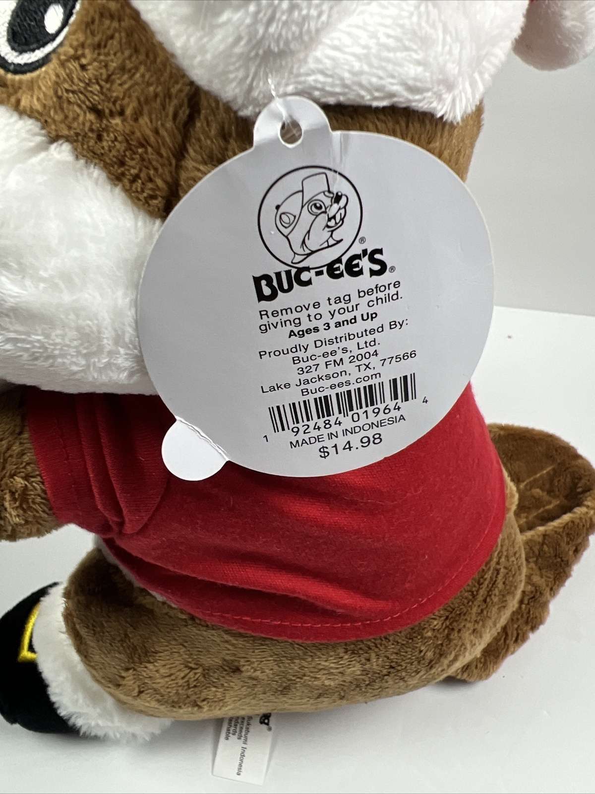 NWT! Buc-ee's Beaver Santa Christmas 10" Plush Stuffed Animal 2022 | eBay