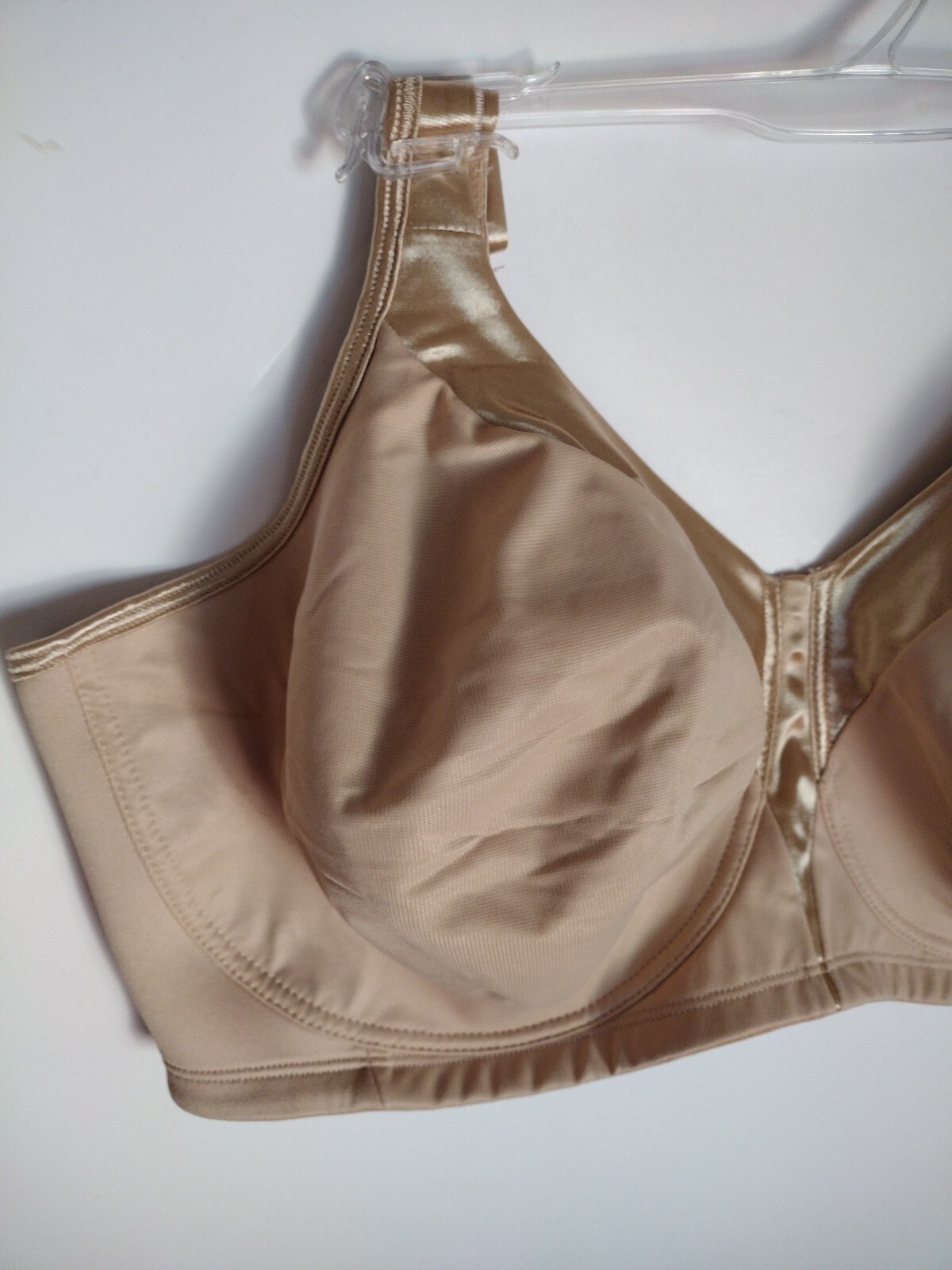 Playtex #4803 18 Hour Full-Figure Full-Coverage Wireless Bra, NUDE Size ...