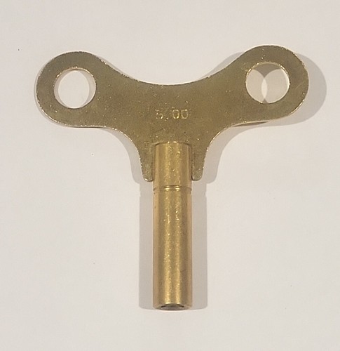 Newall Clock Winding Key Brass 5 mm Size Number 11 3C-1011 | eBay