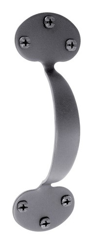 Acorn Rustic Traditional Bean Pull Door pull Iron Black black 1 pk | eBay