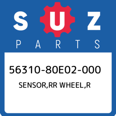 56310-80E02-000 Suzuki Sensor,rr wheel,r 5631080E02000, New Genuine OEM ...
