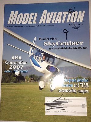 Model Aviation Magazine AMA Convention 2007 Skycruiser May 2007 ...
