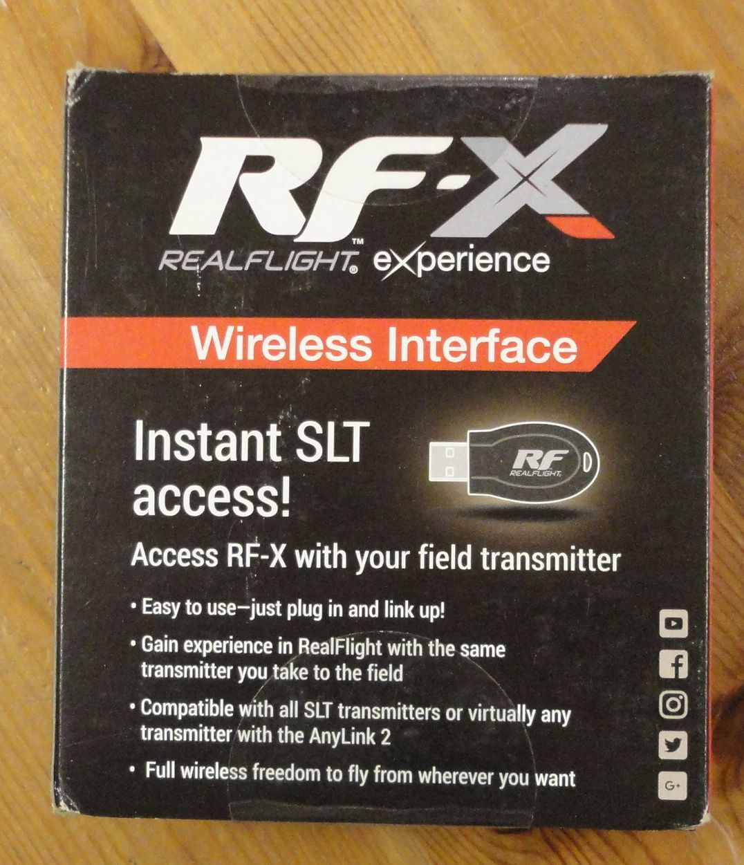 Great Planes RealFlight RF-X Flight Simulator SLT Controller Wireless ...