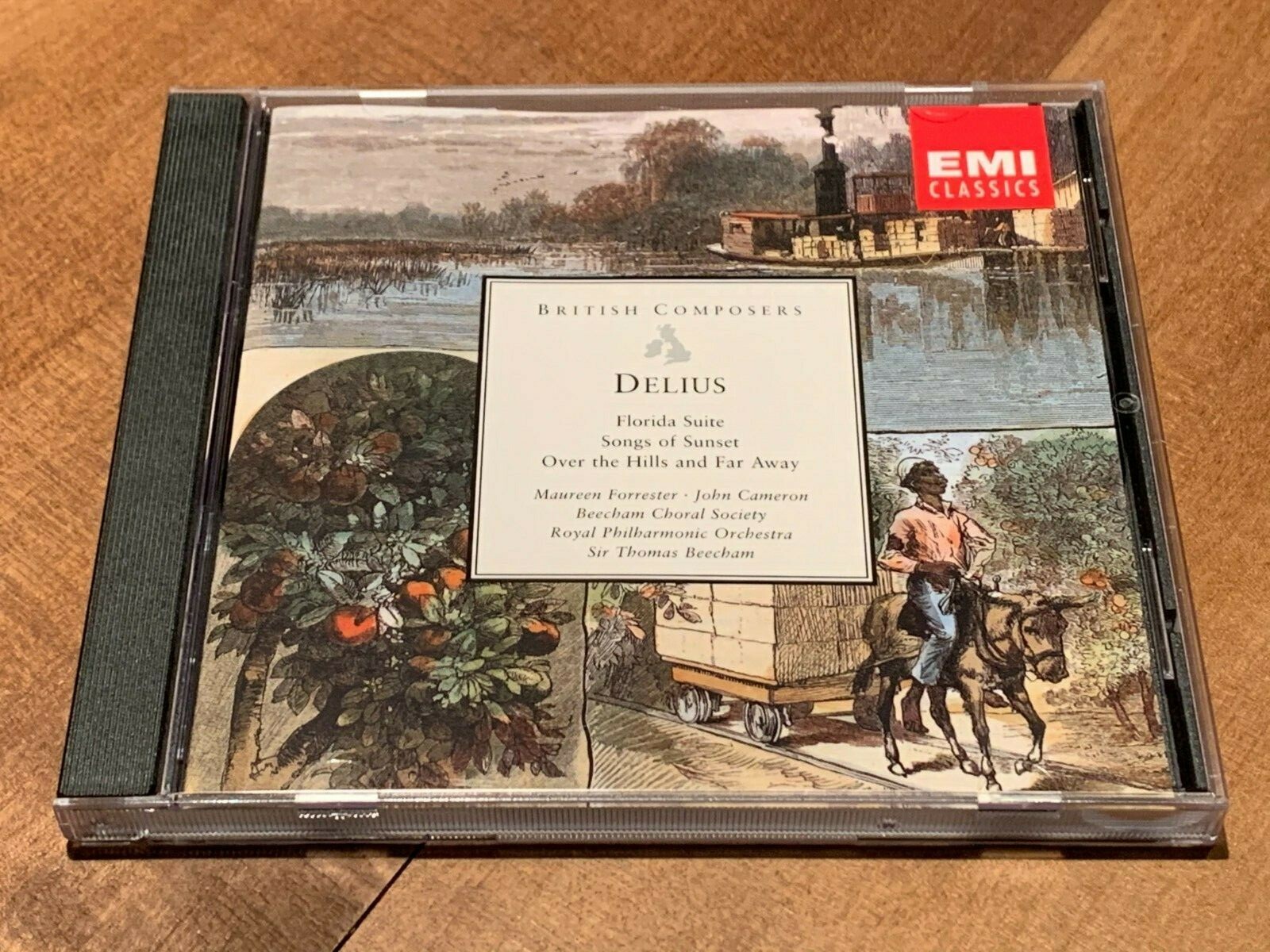 British Composers Delius Florida Suite Songs of Sunset BEECHAM EMI CD ...