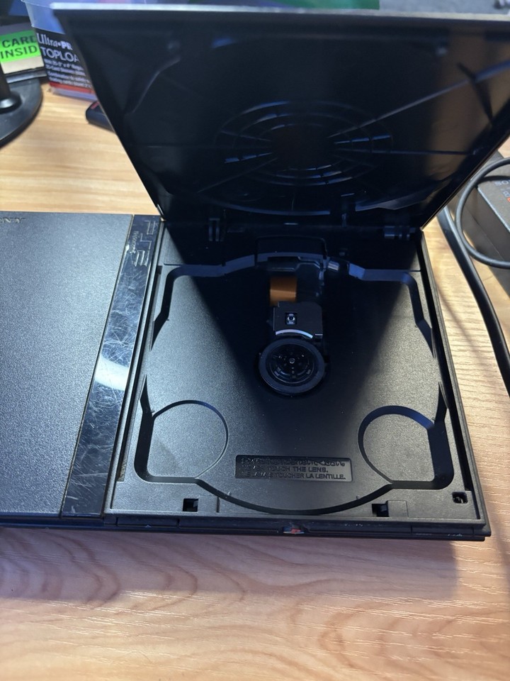 Sony PlayStation 2 Slim Console (PS2) Black - Partially Working-For ...