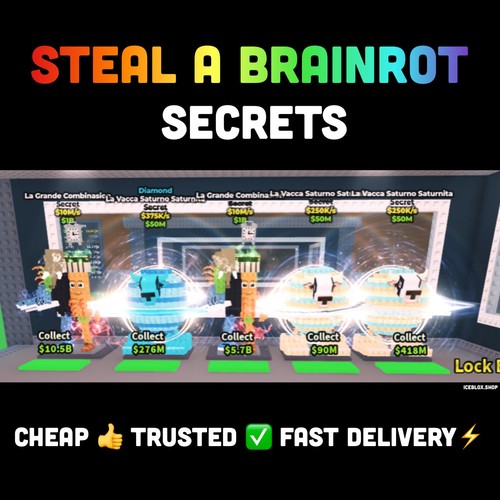 Steal A Brainrot Roblox 🚨 | Secrets | Cheap & Fast Delivery! | eBay