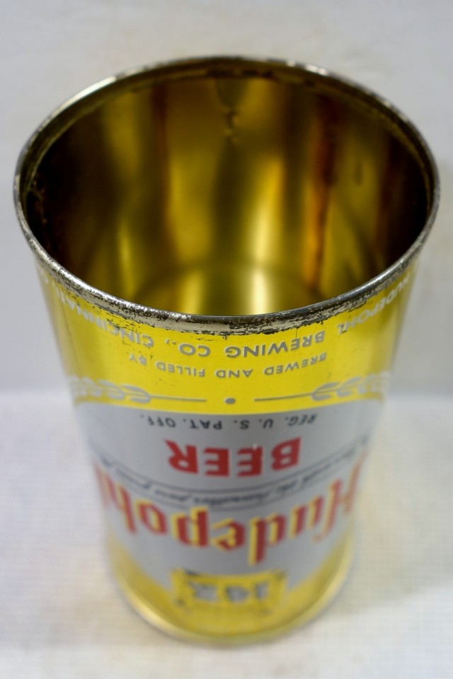 Hudepohl Cincinnati Ohio Flat Top Beer Can Bottom Opened! | eBay