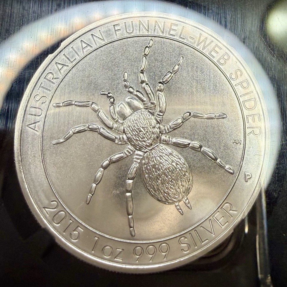 2015 Funnel-Web Spider Silver Coin NGC MS69 | eBay