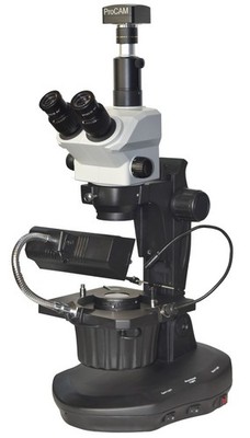 Long Working High Zoom Stereo Gemology Gemstone Darkfield Microscope ...
