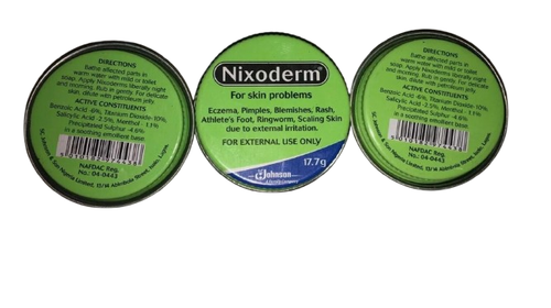 Nixoderm for Skin Problems | Eczema, Blemish, Pimples, Rash (Pack of 3 ...
