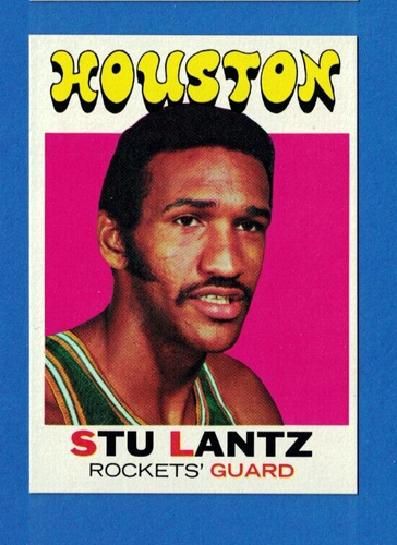 1971 Topps Basketball #108 Stu Lantz NM-MT OC Houston Rockets | eBay