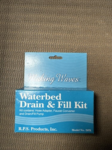 Making Waves Waterbed Drain And Fill Kit DFK Making Waves DFK ...