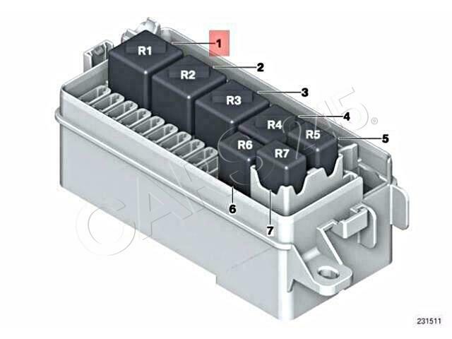 BMW Mini Blue Relay DME Fan Tyco 61366977982 for sale online | eBay