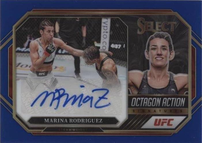 2023 Panini Select UFC - Octagon Action Signatures Marina Rodriguez #OA ...