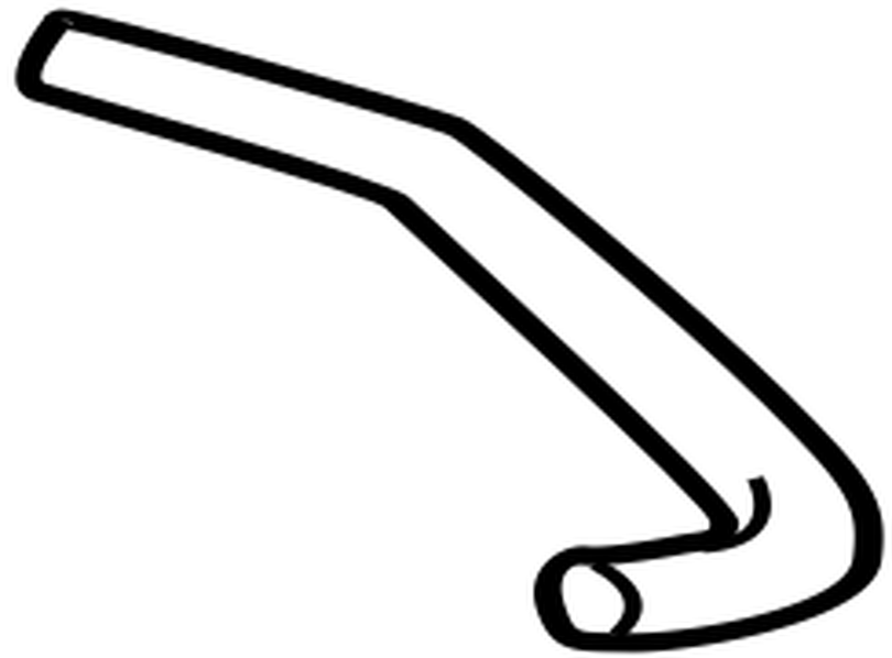 16267-20010 Toyota Hose, water by-pass, no.3 1626720010, New Genuine ...