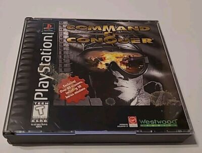 Command & Conquer Red Alert Retaliation PS1 PlayStation 1 TESTED WORKS ...