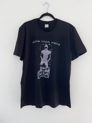 Nine Inch Nails Band Tee XL 1/1 Custom Merch UNI Rare Find Print | eBay