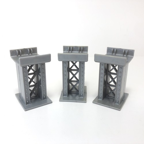 Gray Plastic Track Risers 2.5" Compatible w/Thomas the Train Wooden ...