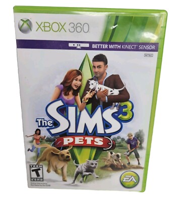 The Sims 3: Pets (Microsoft Xbox 360, 2011) VG 14633196207| eBay