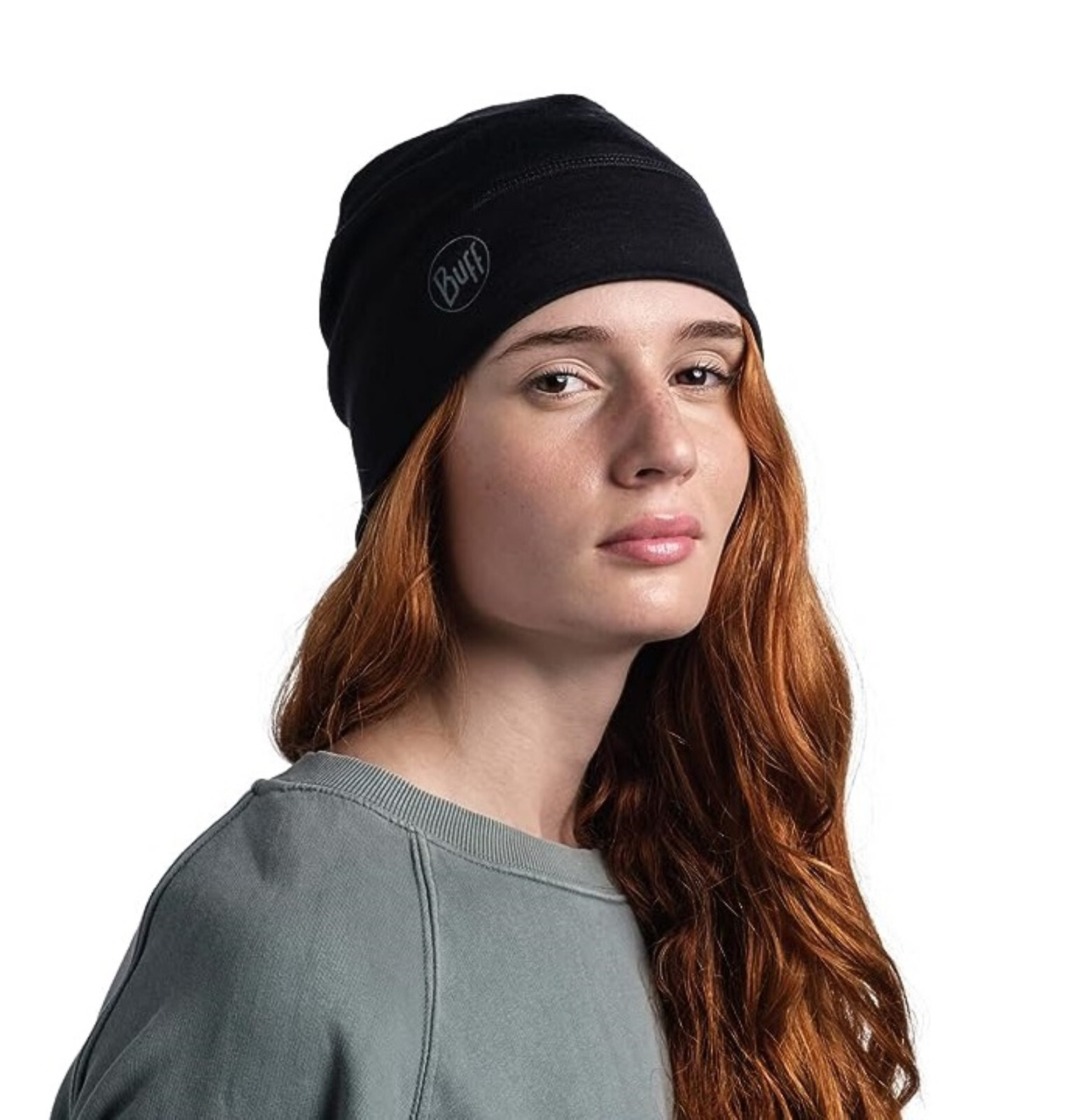 Buff Merino Midweight Black Hat Beanie Cap Beanie Hat Headdresses Hat Unisex | eBay