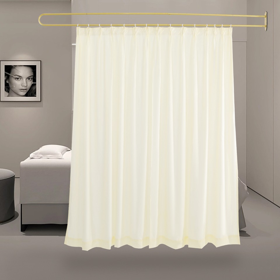 Partition Curtain With U-Shape Tube Privacy Partition Curtain Room ...
