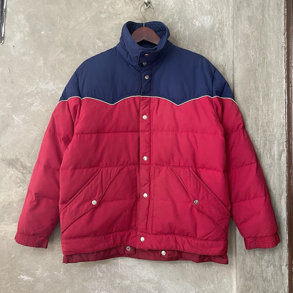 Vintage 90’s Hawaiian Island Creation Western Goose Down Puffer Jacket ...