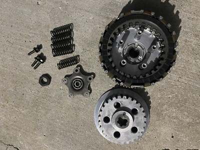 OEM YAMAHA WARRIOR YFM350 ENGINE CLUTCH BASKET ASSEMBLY YFM 350 | eBay