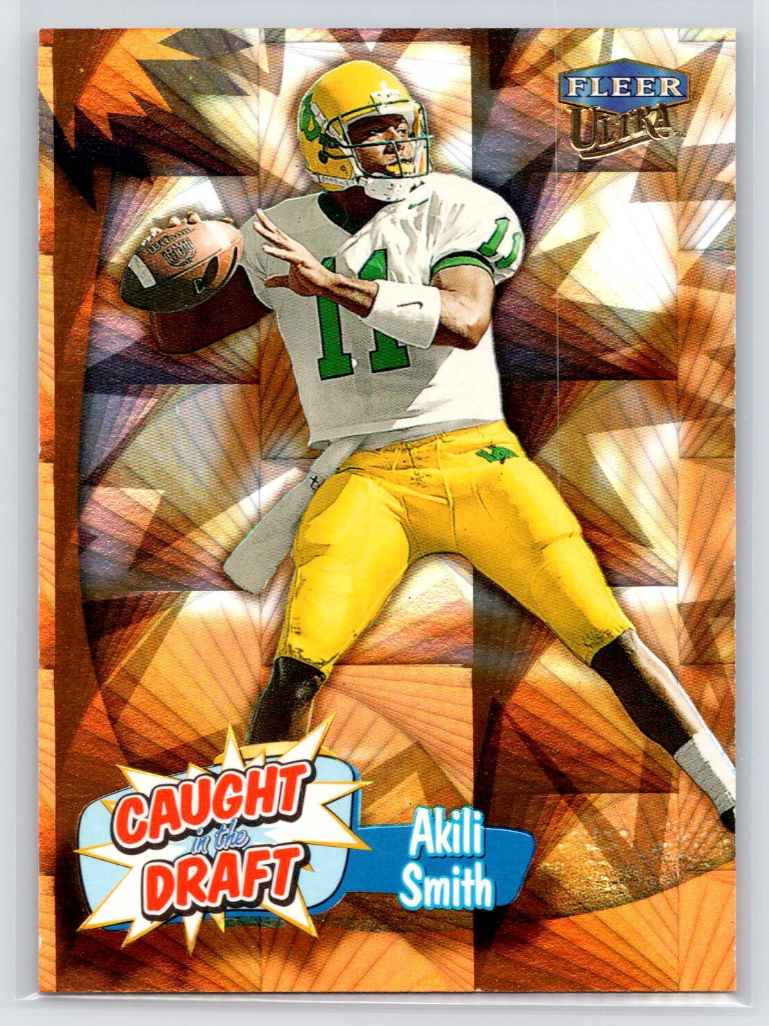 Akili Smith 1999 Ultra Caught in the Draft #13 CD Cincinnati Bengals | eBay