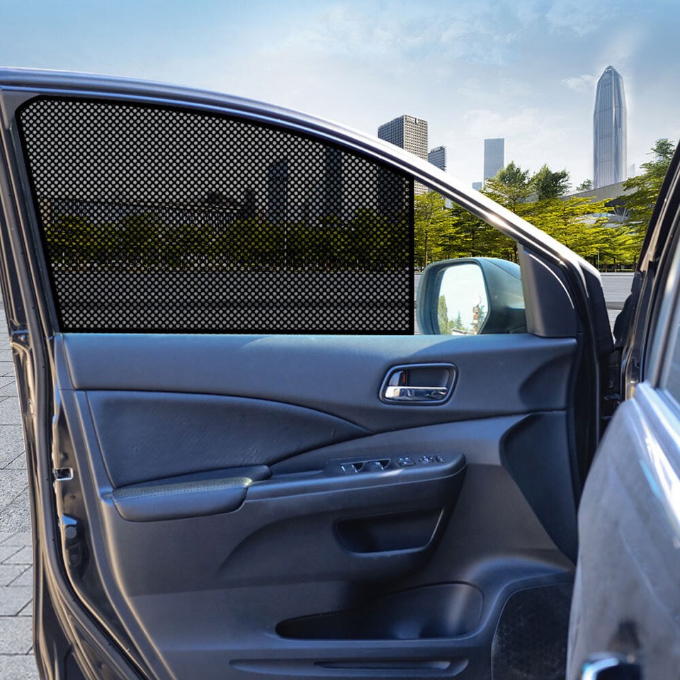Car Window Sunscreen Cover Protector Black Sticker Universal ...
