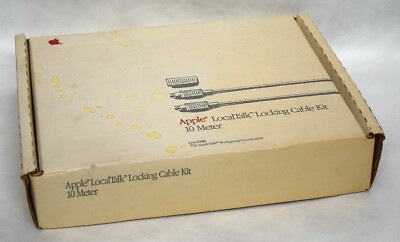 Apple LocalTalk Locking Cable Kit 10 meter M2066 Boxed #2 | eBay