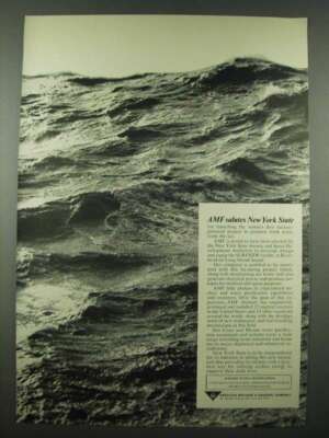 1965 AMF American Machine & Foundry Company Ad - Salutes New York State ...