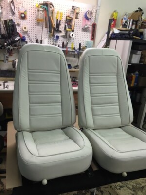 1976-1978 CORVETTE C3 SEATS COVER (WHITE 1976-1977) | eBay