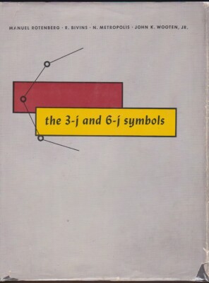 THE 3-J AND 6-J SYMBOLS | eBay