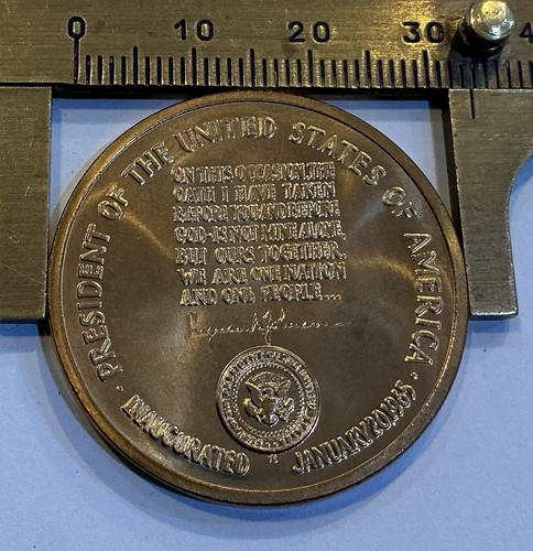 President Lyndon B Johnson LBJ Inaugurated Coin Medal | eBay