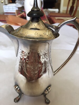 Vintage Silver Syrup Pitcher | eBay