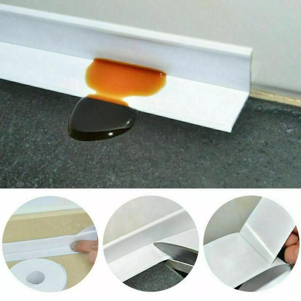 Waterproof strips For kitchen and bathroom joints sealing H0S0 stickers ...