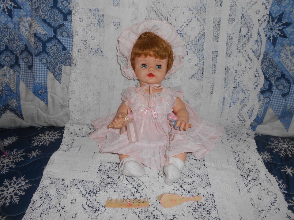 Rare HTF BEAUTIFUL Vintage 1960 Effanbee MY PRECIOUS BABY DOLL 20" | eBay