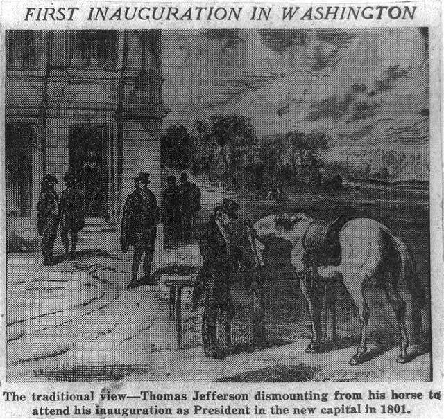 Thomas Jefferson Inauguration