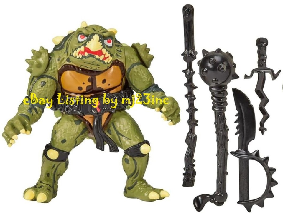 TOKKA & RAHZAR SECRET OF THE OOZE MOVIE STAR 2023 PLAYMATES TMNT RETRO ...