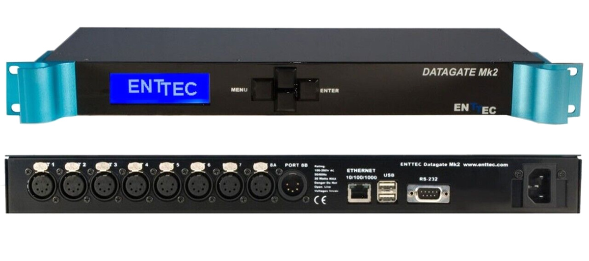 Enttec Datagate Mk2 Multi Application 8 Port Hardware